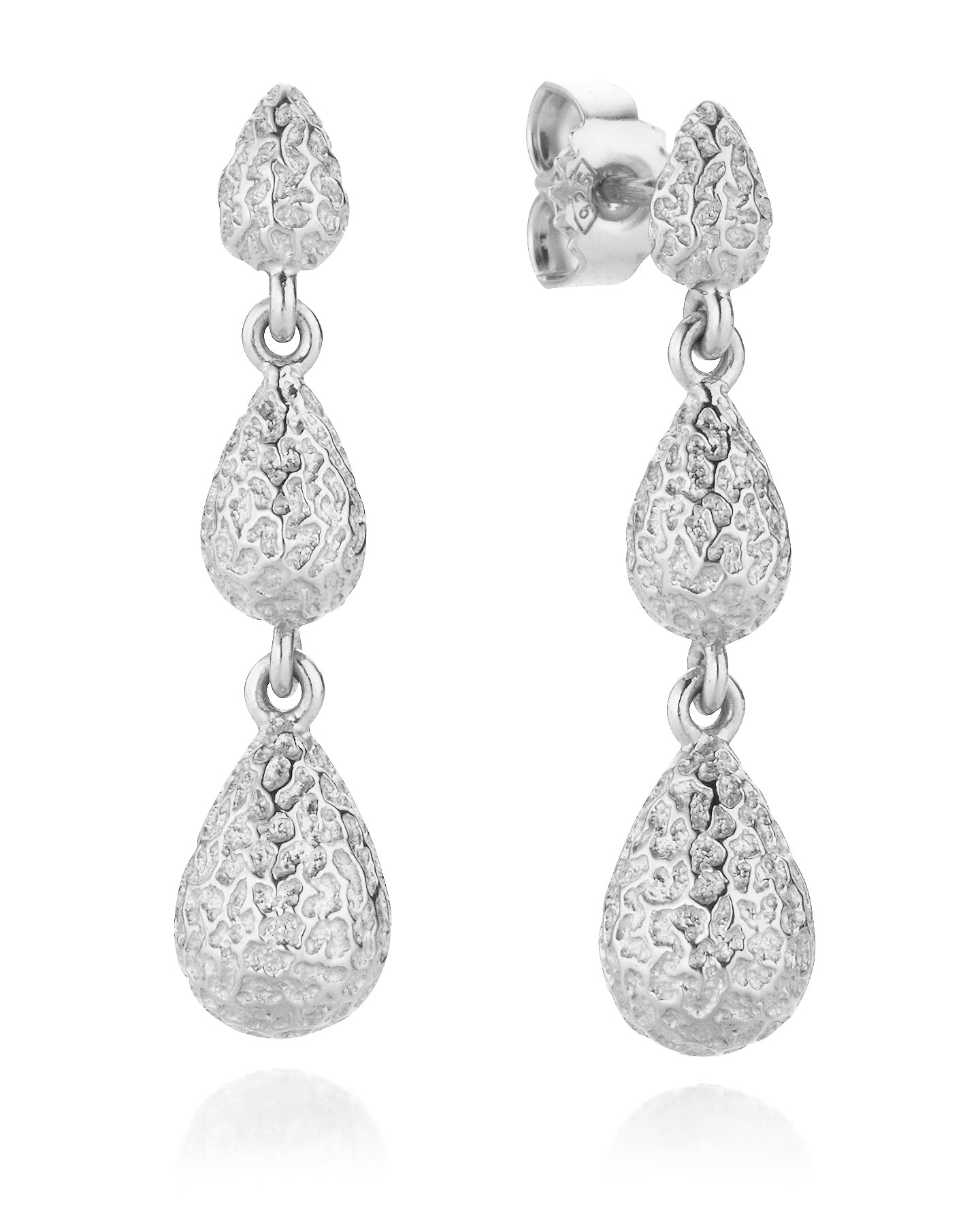 Almond Drop Earring Amalia Silber – Heimatglück
