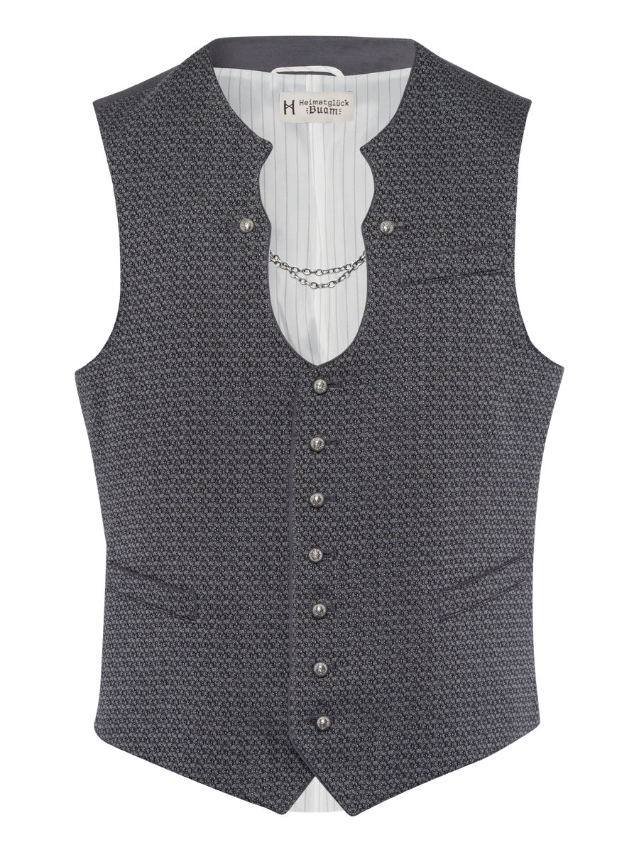 Weste Alex | Grau – Heimatglück